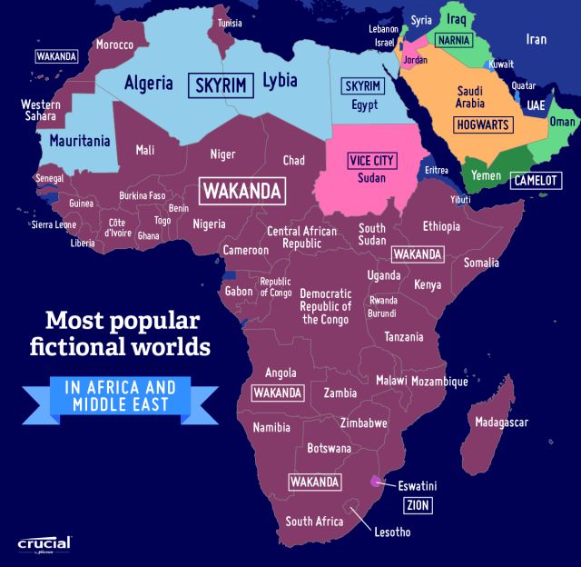 fictional world examples